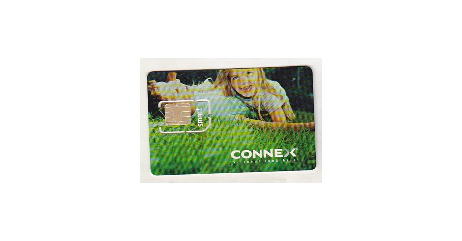 Bnk card Cartela telefonica de colectie - SIM Connex - stare perfecta ...