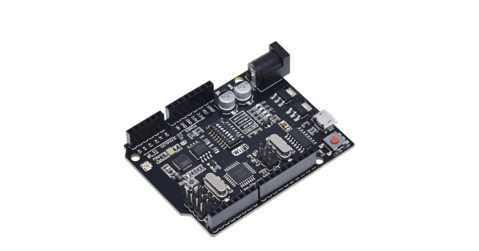 Placa dezvoltare Arduino UNO+Wi-fi R3 CH340G ATmega328P+ESP8266 32MB (a ...