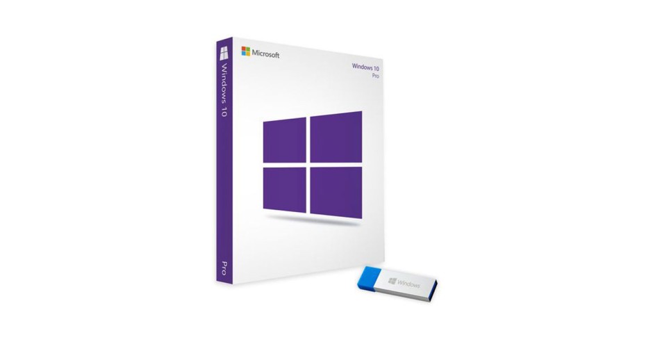 Microsoft Windows 10 Pro Retail, USB 3.0, BOX, 32/64 bit, All Languages ...