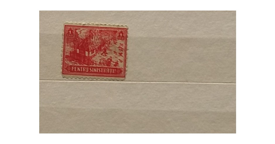 Romania Timbru Fiscal - Timbru De Ajutor Pentru Sinistrati 1930 MH ...