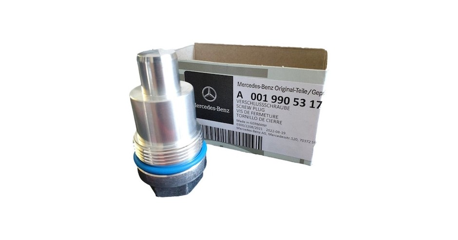 Dop senzor presiune ulei, Mercedes-Benz, Pentru motoare OM651, Argintiu ...