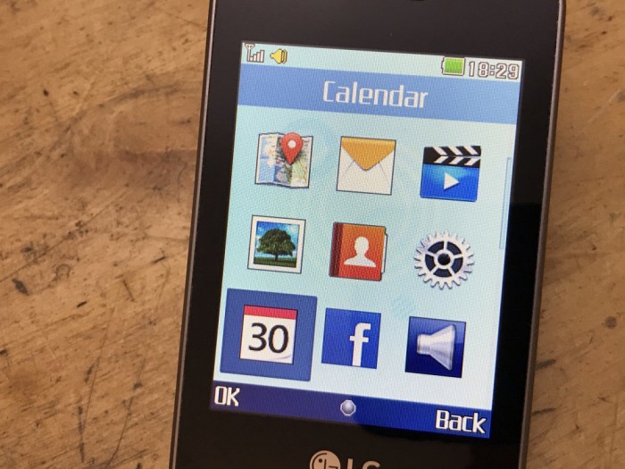 Telefon cu clapeta si butoane mari LG G350, Alta culoare, Neblocat ...