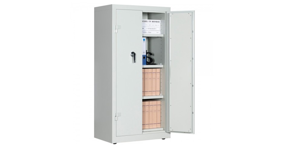 Dulap metalic certificat Ignifug/Antifoc si Antiefractie cu 3 rafturi ...