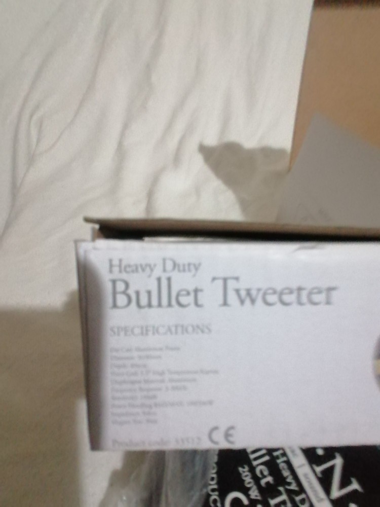 Difuzor heavy duty Bullet Tweeter 200W | arhiva Okazii.ro