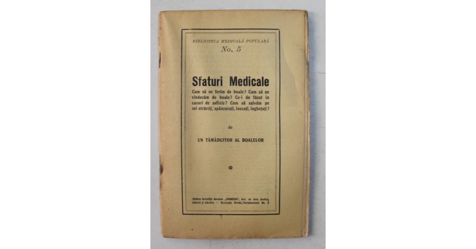 SFATURI MEDICALE - CUM SA NE FERIM DE BOALE ?...CUM SA SALVAM PE CEI ... SFATURI MEDICALE - CUM SA NE FERIM DE BOALE ?...CUM SA SALVAM PE CEI ...