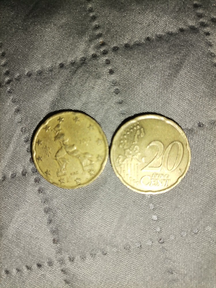 Monede rare 20 euro cent 2002 | arhiva Okazii.ro