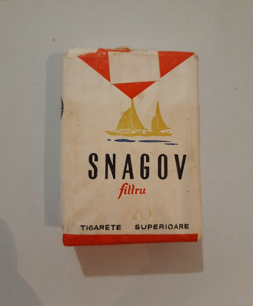 Pachet plin tigari SNAGOV anii 1980 | arhiva Okazii.ro