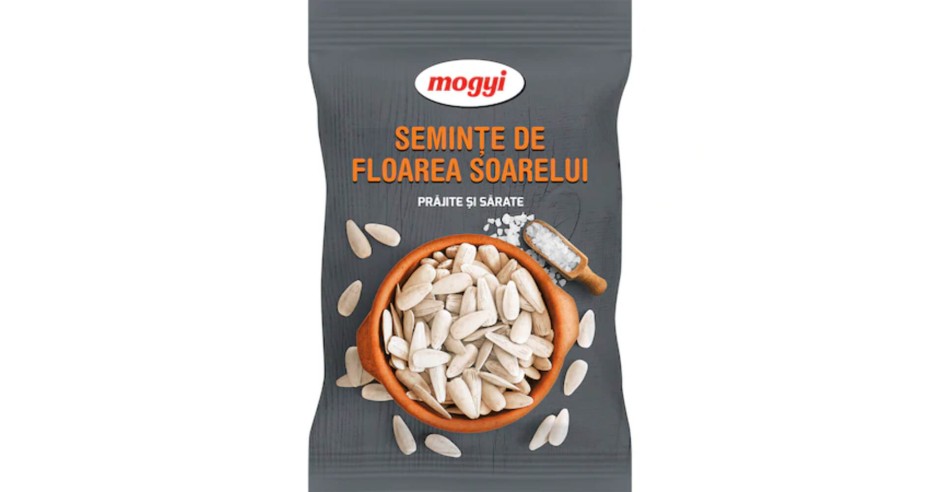 Seminte de Floarea Soarelui Albe MOGYI, Prajite si Sarate, 40 g ...