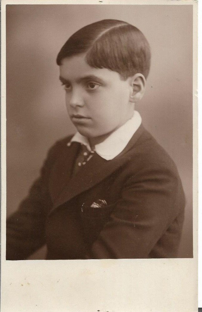 A1423 Portret baiat copil studio Zalevsky Braila | arhiva Okazii.ro