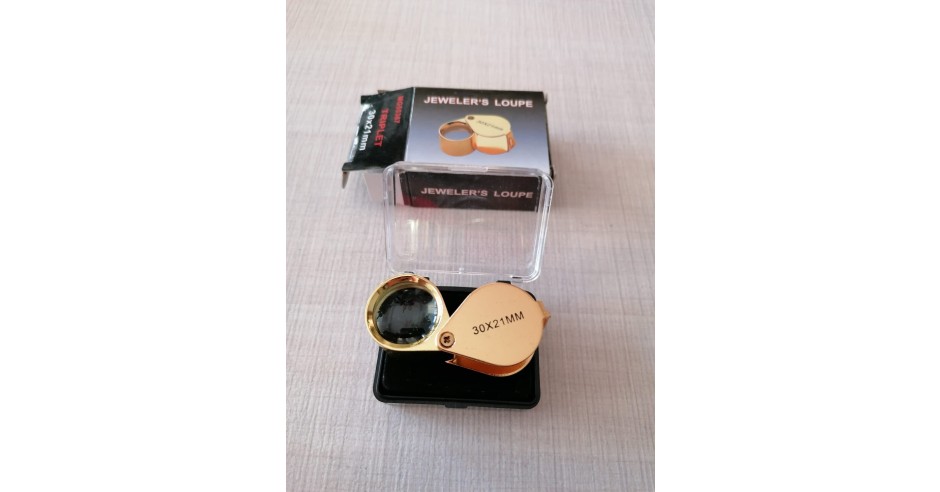 Lupa profesionala pentru monede / bancnote / timbre 30 x 21 mm | arhiva ...