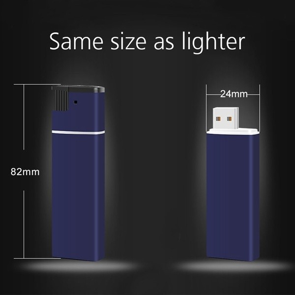 Camera spion in forma de bricheta, night vision, albastru, Gonga ...