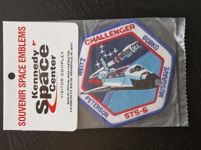 Ecuson / Emblema Textila / Patch Prima Misiune Spatiala Challenger STS-6 | Okazii.ro