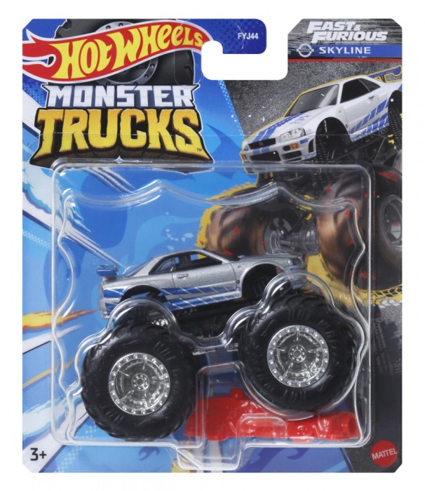 HOT WHEELS MONSTER TRUCK MASINUTA FAST AND FURIOUS SKYLINE SCARA 1:64 SuperHeroes ToysZone ...