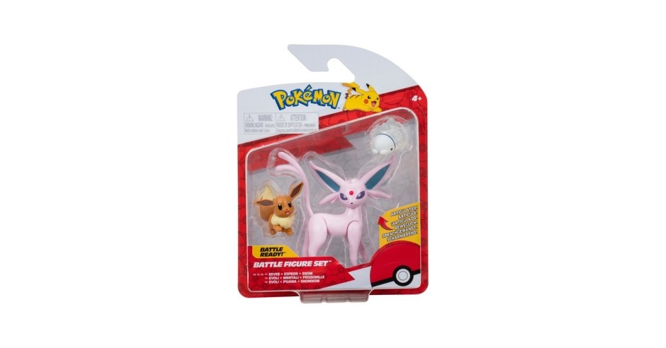 Pokemon Battle Set 3 figurine Eevee, Snom, Espeon 5-8 cm | arhiva Okazii.ro