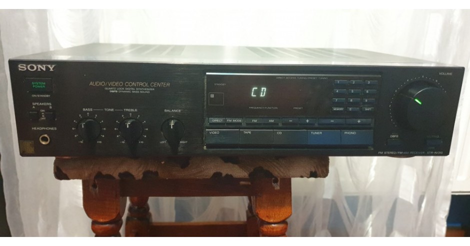 Amplificator Statie Audio Amplituner Sony STR-AV310 Negru | arhiva ...