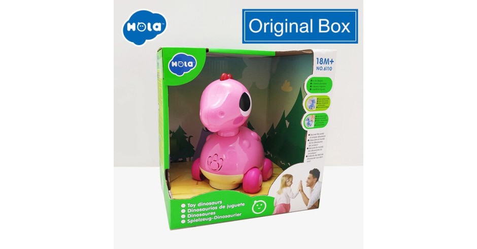 Dinozaur Interactiv Bebe cu Sunete și Lumini, Multicolor, ABS, 1+ Ani ...