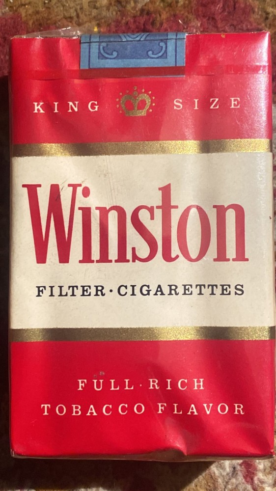 WINSTON,PACHET VECHI CU TIGARI DE COLECTIE,SIGILAT anii'80 | arhiva ...