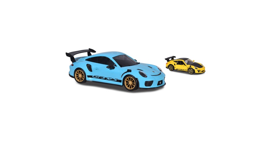 Masina Majorette Porsche 911 GT3 RS Carry Case cu masina Porsche 911 GT ...