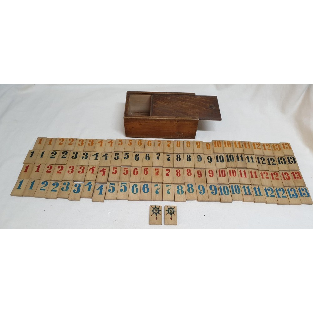 Jucarie veche de colectie Rummy - JOC VECHI ROMANESC REMI perioada ...