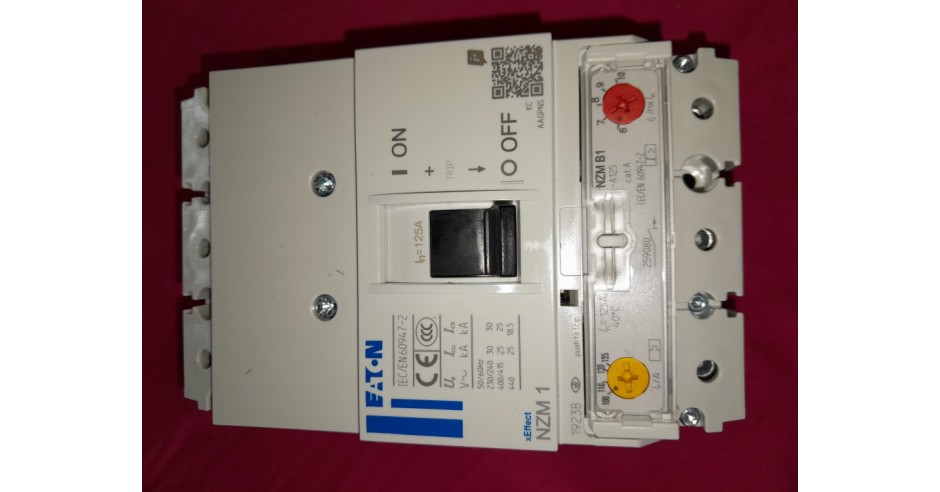 INTRERUPTOR AUTOMAT 3P DISJUNCTOR DE 125A NZMB1-A125 ,SWITCH, HEBLU ...
