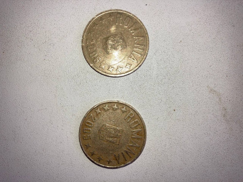 Monede rare de 50 Bani (anul 2005-2006) | arhiva Okazii.ro