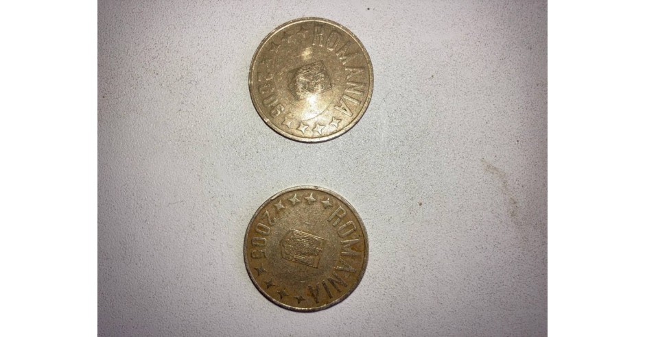 Monede rare de 50 Bani (anul 2005-2006) | arhiva Okazii.ro