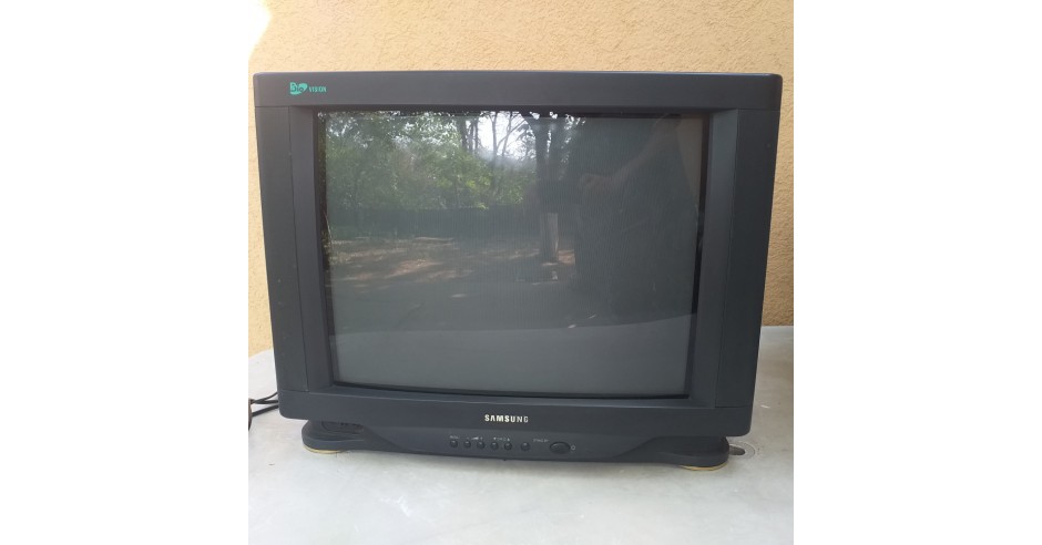 vechi televizor Samsung TV cu tub CRT DEFECT rabla buyback | arhiva ...