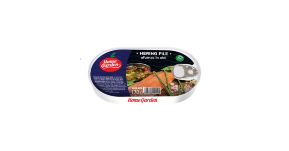 Conserva Hering File Afumat in Ulei Home Garden, 170 g, Conserva de ...