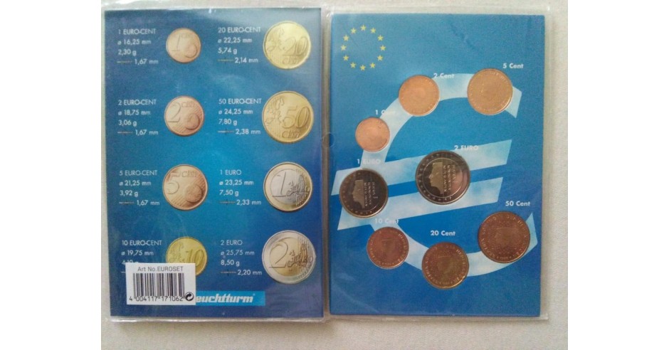 SET 8 MONEDE EURO - OLANDA 1999 | arhiva Okazii.ro