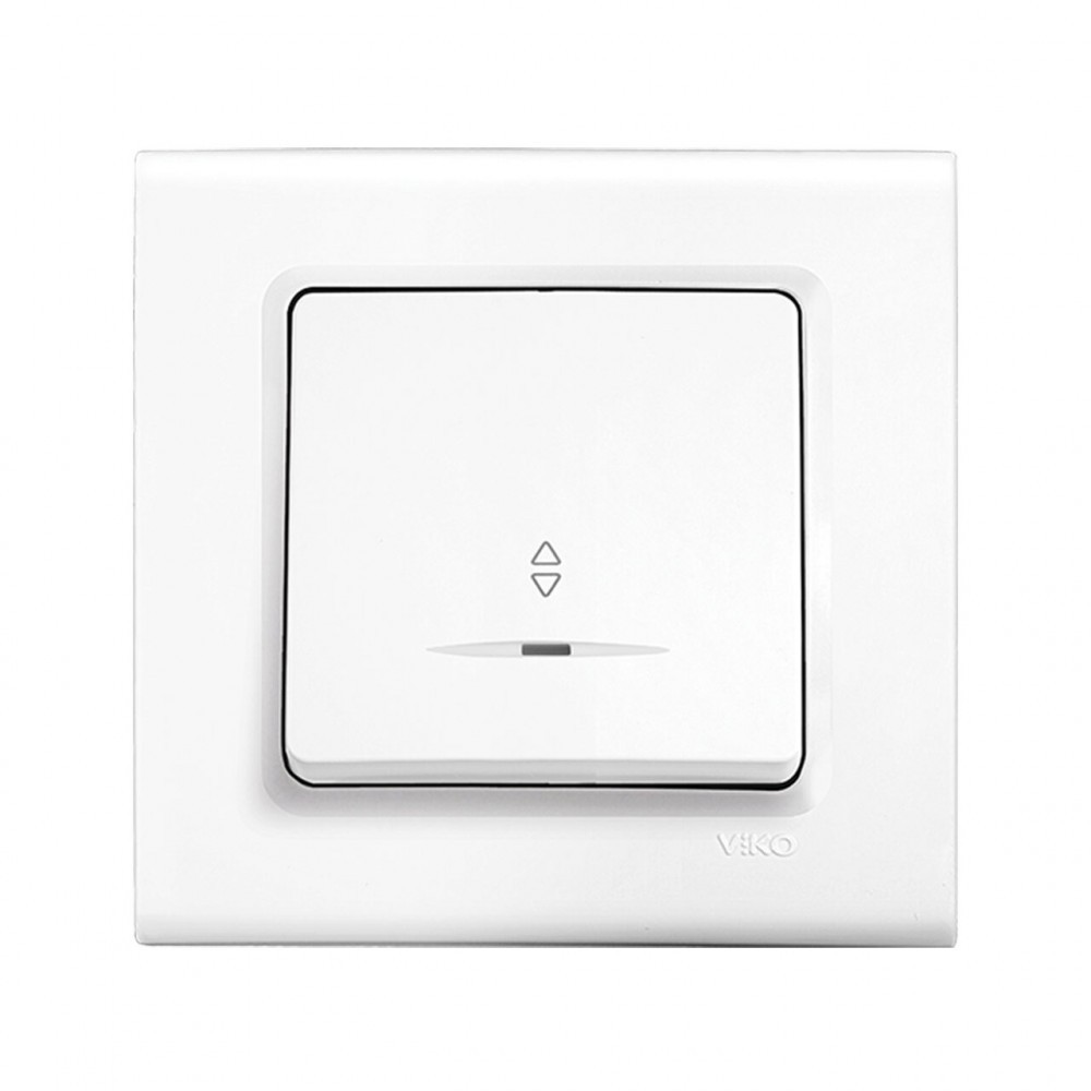 Intrerupator cap scara cu LED 10AX 250V alb Viko VI-LNSCL | arhiva ...