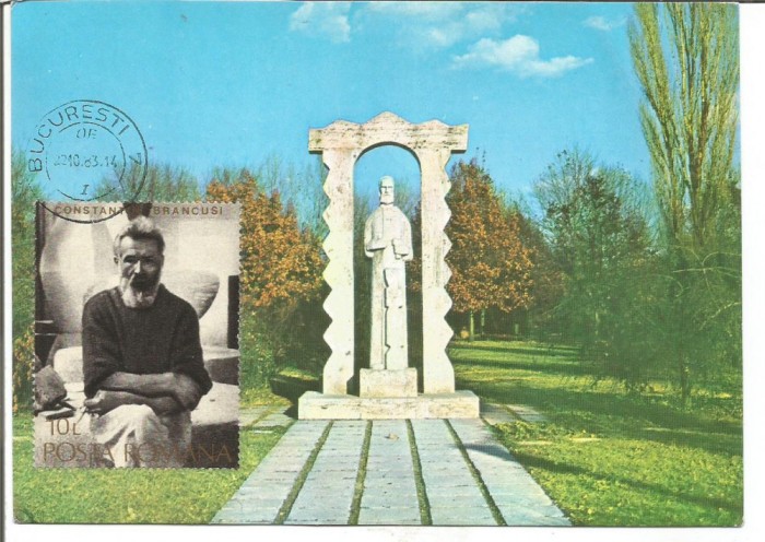 (No3)ilustrata maxima- CONSTANTIN BRANCUSI-Statuia lui Constantin ...