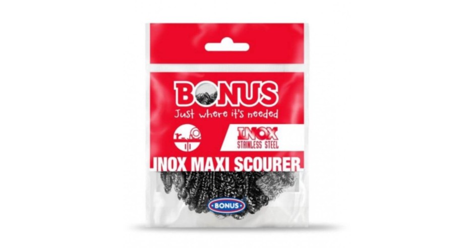 Burete din Inox Spiralat Bonus, Culoare Argintie, Bureti din Inox ...