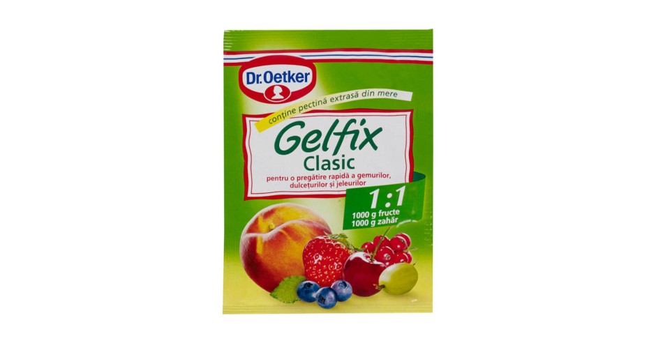 Gelfix Clasic 1:1 Dr.Oetker, 20g, Gelfix pentru Dulceata, Gelfix pentru ...
