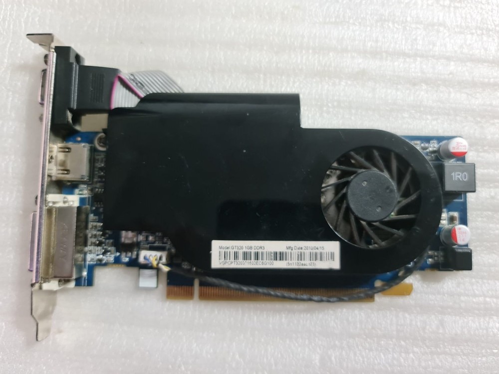 Placa video NVIDIA GeForce GT 320, 1GB, DDR3, 128biti - poze reale ...