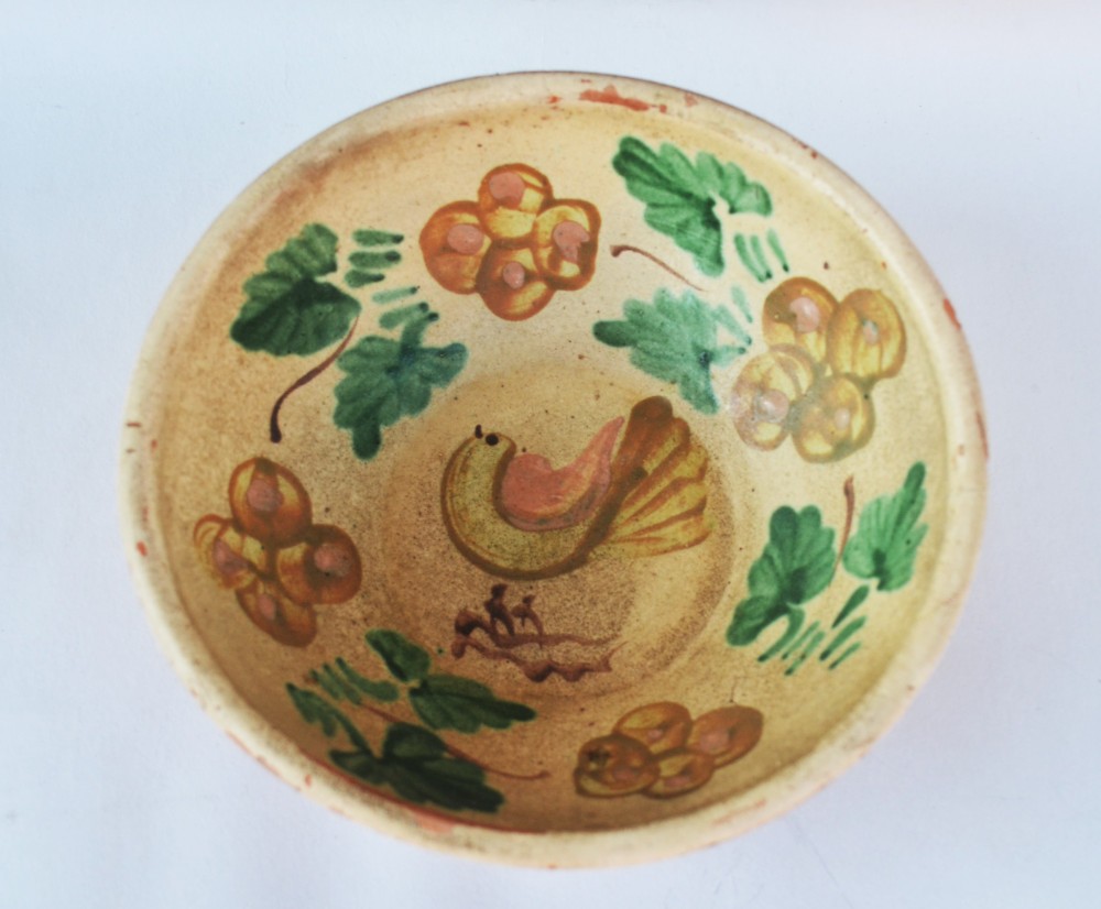 Strachina veche de lut, Bol de argila arsa de Corund | arhiva Okazii.ro