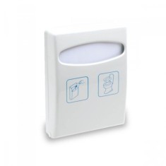 Dispenser Protectie Colac WC, 27x21.5x16.5 cm, Plastic ABS, Culoare ...