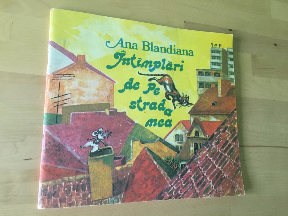 CARTE CU ILUSTRATII: Ana Blandiana - Intamplari de pe strada mea [1988 ...