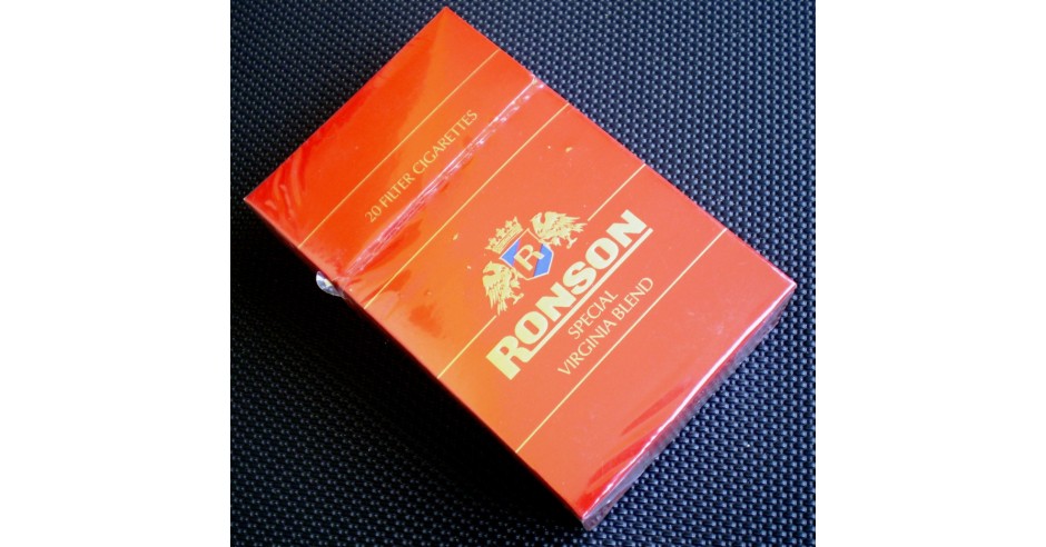 O.145 PACHET TIGARI RONSON PLIN FOLIE NEDESFACUTA | arhiva Okazii.ro