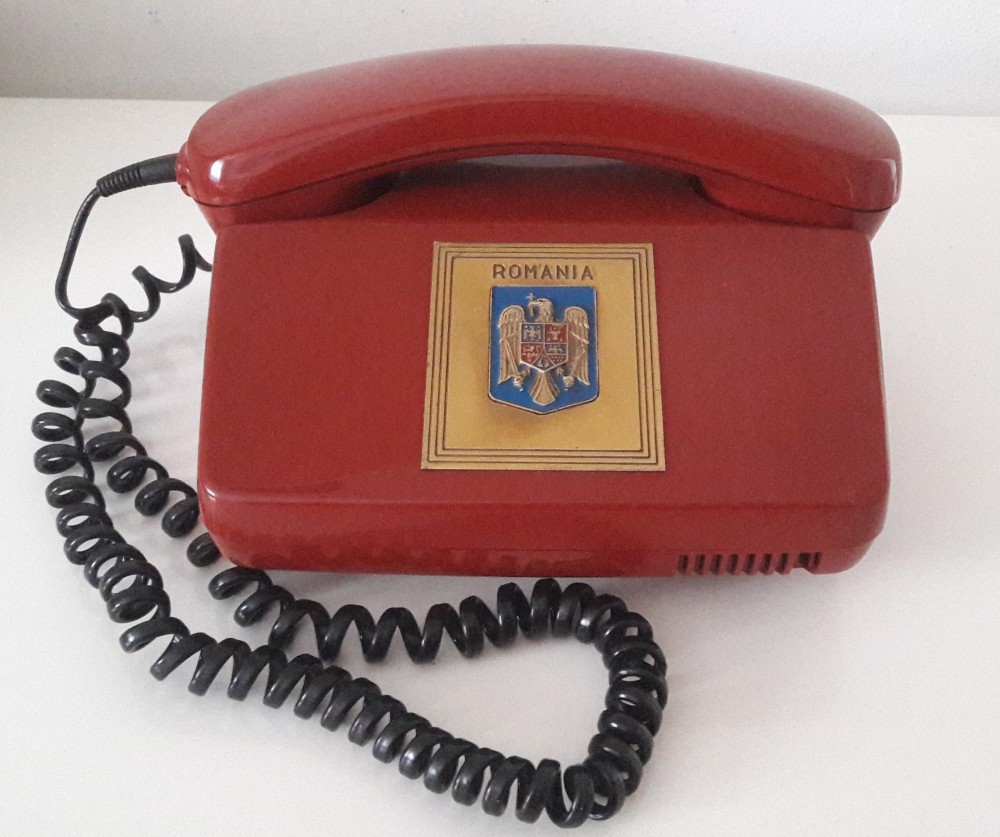 telefon vechi cu stema Romaniei anii 90 | arhiva Okazii.ro