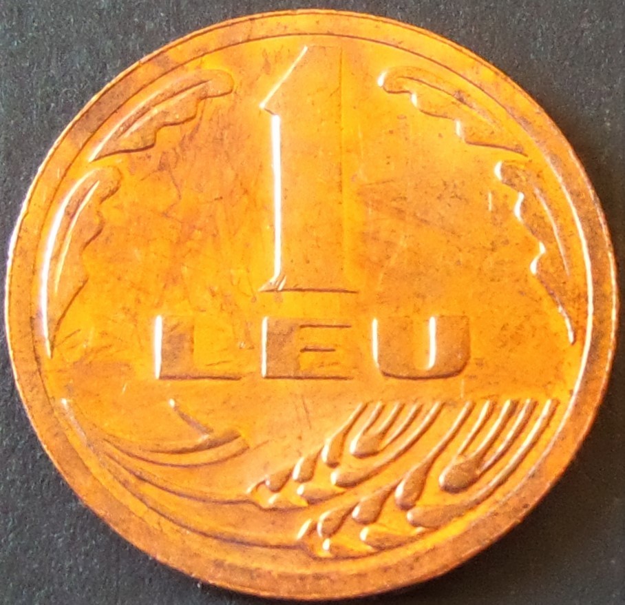 Moneda 1 Leu - ROMANIA, anul 1992 *cod 668 B - UNC DIN SACULET BNR ...