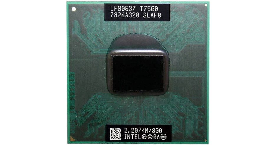 PROCESOR INTEL Pentium Core 2 Duo T7500 SLAF8 socket P 478 p478 (CA ...
