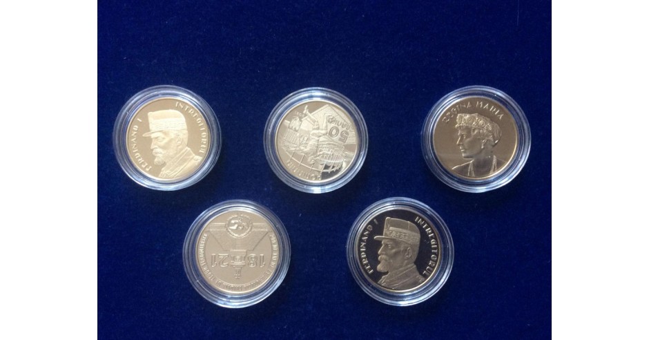 Monede romane?ti - Romania - Lot monede comemorative - Proof | arhiva ...
