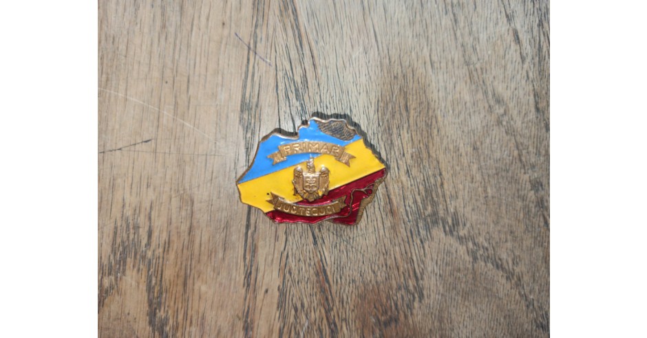 INSIGNA PRIMAR , JUD. TECUCI, ROMANIA MARE PERIOADA INTERBELICA ...