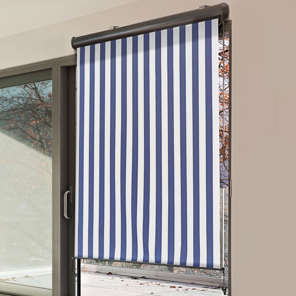 Outsunny Copertina Retractabila tip Rulou de Exterior, Impermeabila ...