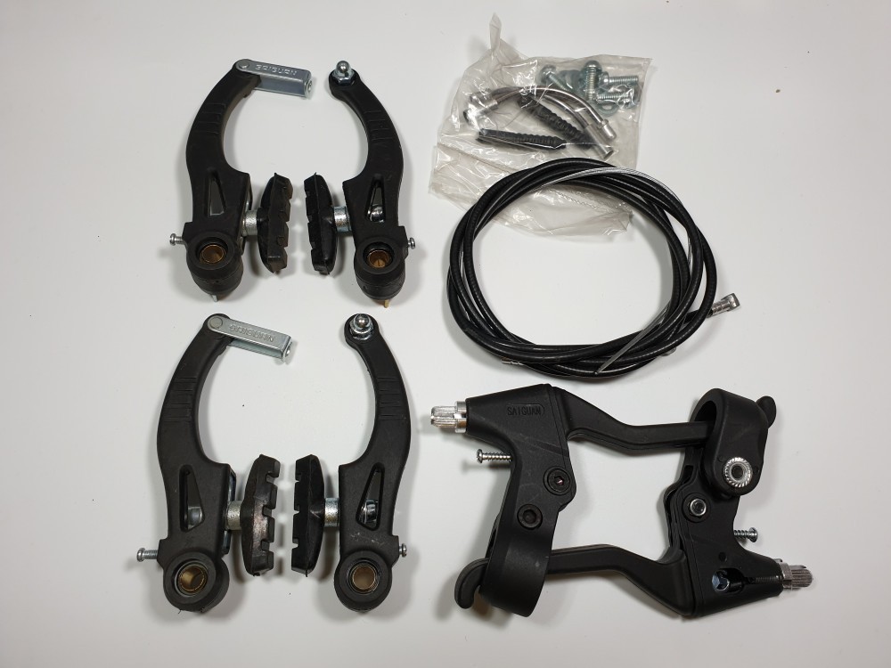 Set Complet Frana Frane V-BRAKE Bicicleta | arhiva Okazii.ro