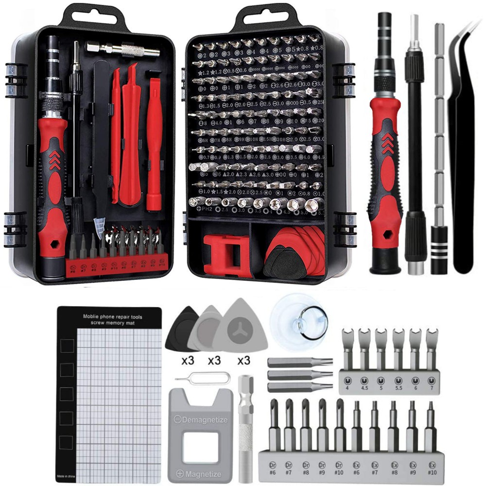 Set Surubelnita de Precizie extensibila 138 in 1, bits otel, kit ...