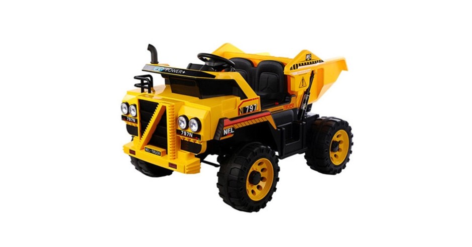 Basculanta electrica pentru copii intre 3 si 7 ani, Kinderauto BJ797A ...