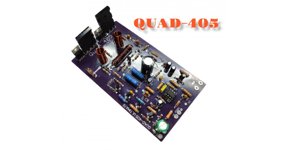 Modul Amplificator audio quad 405 Kit electronic amplificare quad 405 ...