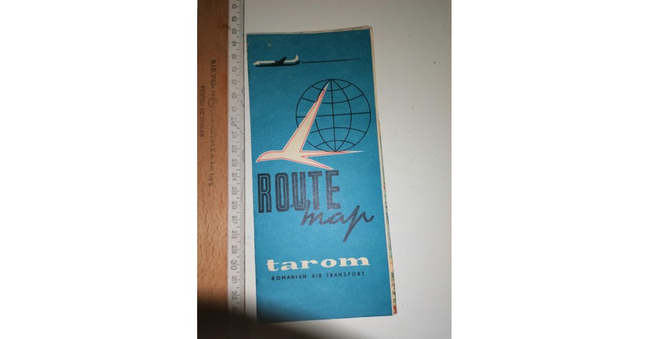 HARTA VECHE TAROM - ROUTE MAP | Okazii.ro