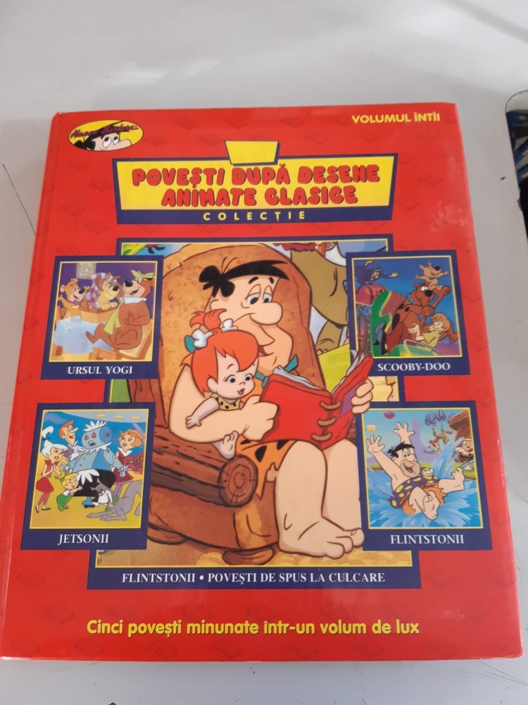 Povesti dupa desene animate clasice: familia Flinstone, Scooby-doo ...